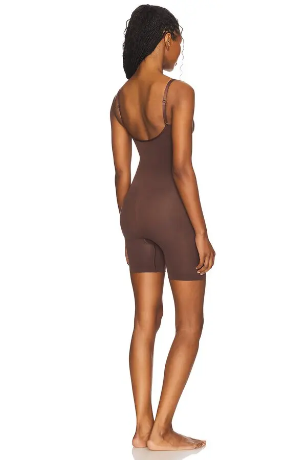 SKIMS Seamless Sculpt Mid Thigh Bodysuit - Cocoa
