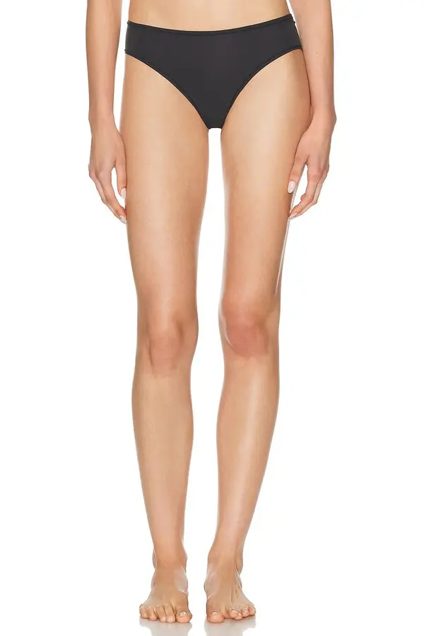 SKIMS Fits Everybody Cheeky Brief In Chocolate - Onyx