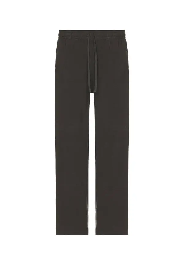 SKIMS Jersey Lounge Straight Leg Pant - Ash