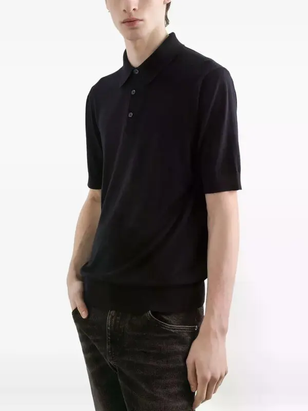 Dolce & Gabbana Short-sleeve Polo Shirt - Blue