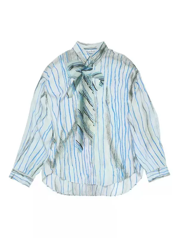 Acne Studios Striped-pattern Shirt
