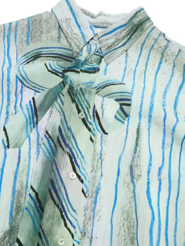 Acne Studios Striped-pattern Shirt
