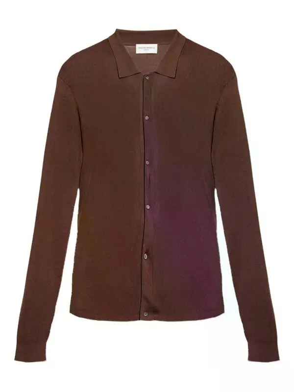 Officine Générale Button-fastening Cardigan - Brown