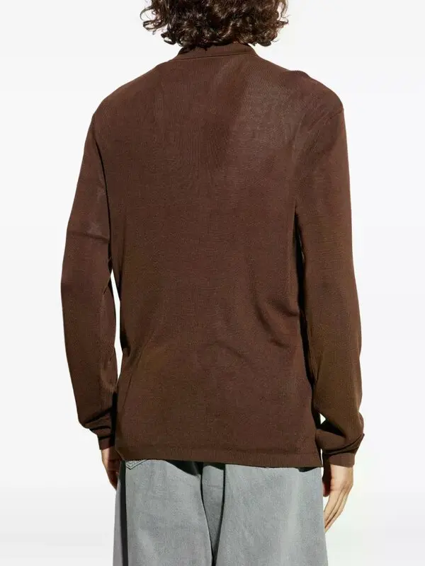 Officine Générale Button-fastening Cardigan - Brown