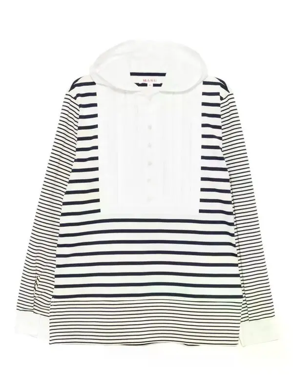 MASU Marine Striped Shirt - Neutrals