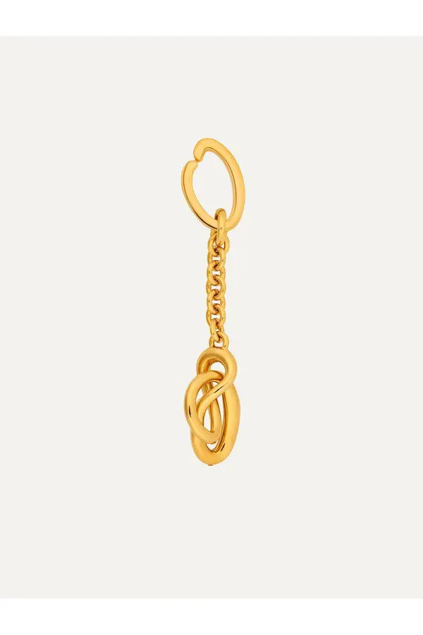 Oscar De La Renta Knotted Bag Charm - Gold