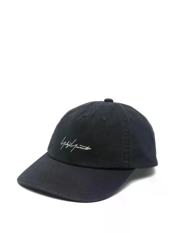 Y3 Logo-embroidered Baseball Cap - Black