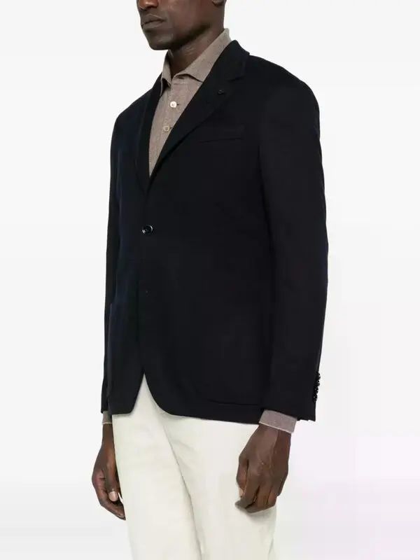 LARDINI Patch-pocket Blazer