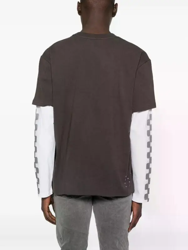 Ksubi Engine-print Long-sleeve T-shirt