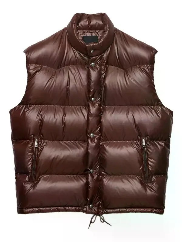 Prada Quilted Stand-up Collar Gilet