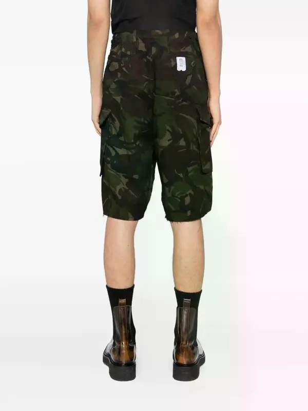 PROTOTYPES Camouflage Print Shorts