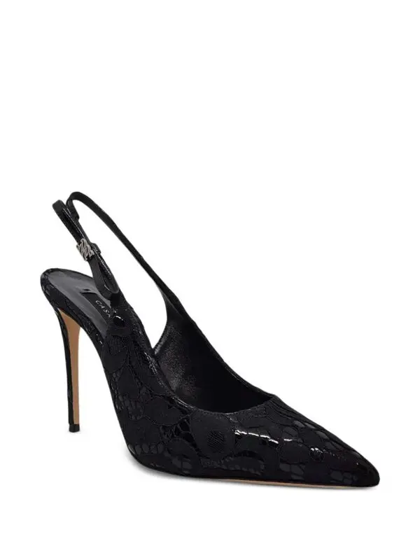 Casadei Lace Slingback Pumps