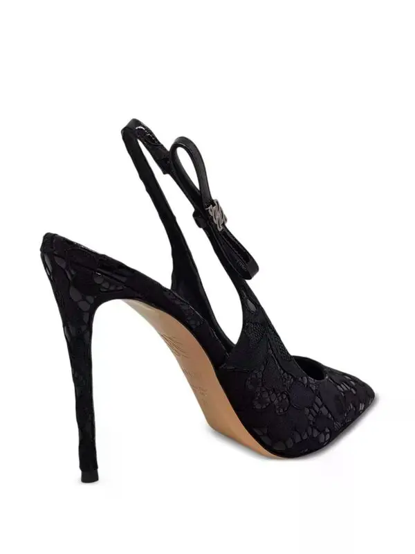 Casadei Lace Slingback Pumps