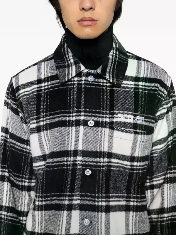 SINCLAIR Checked Shirt Jacket