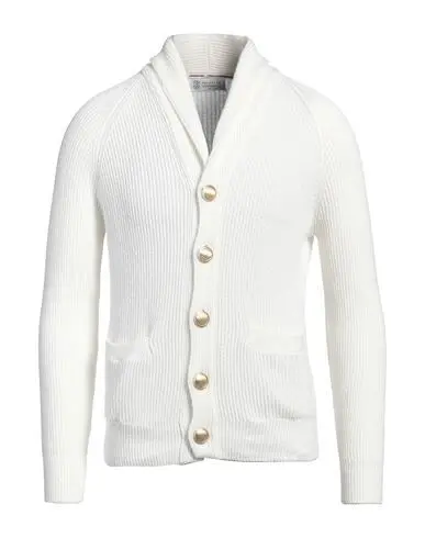 Brunello Cucinelli Knitted Cotton Cardigan - White