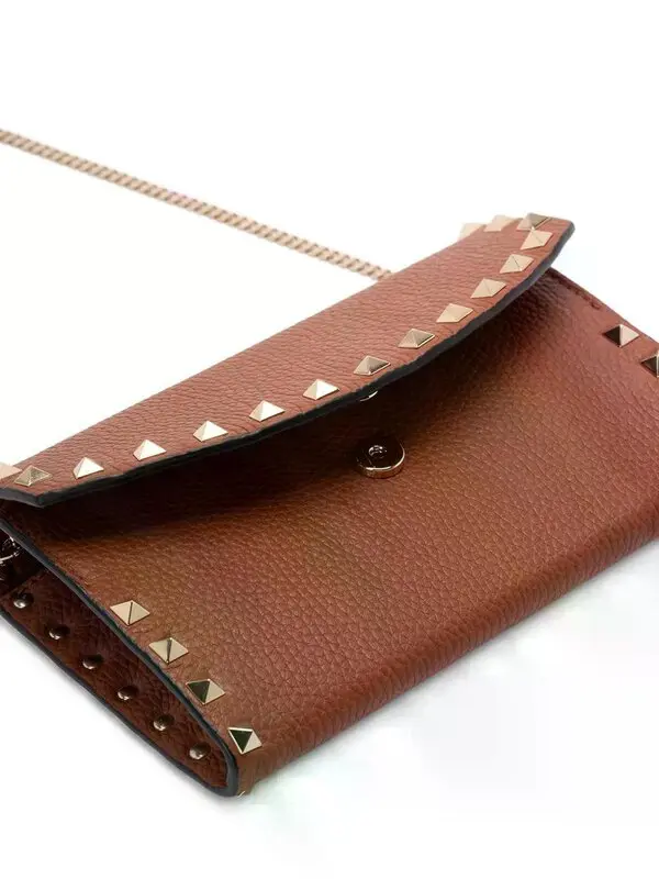 Valentino Garavani Rockstud Leather Chain Shoulder Bag