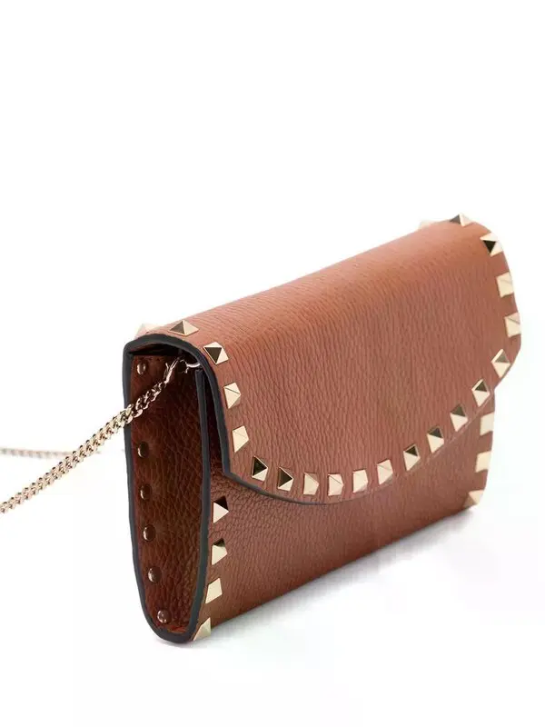Valentino Garavani Rockstud Leather Chain Shoulder Bag