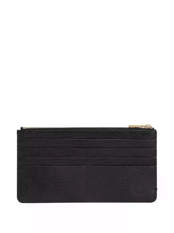 Dolce & Gabbana Zip-top Leather Wallet