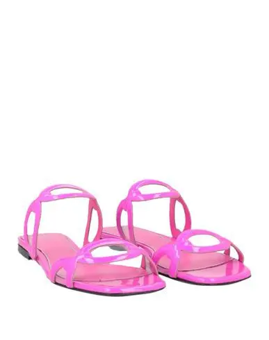 Valentino Garavani Leather And Plastic Sandals