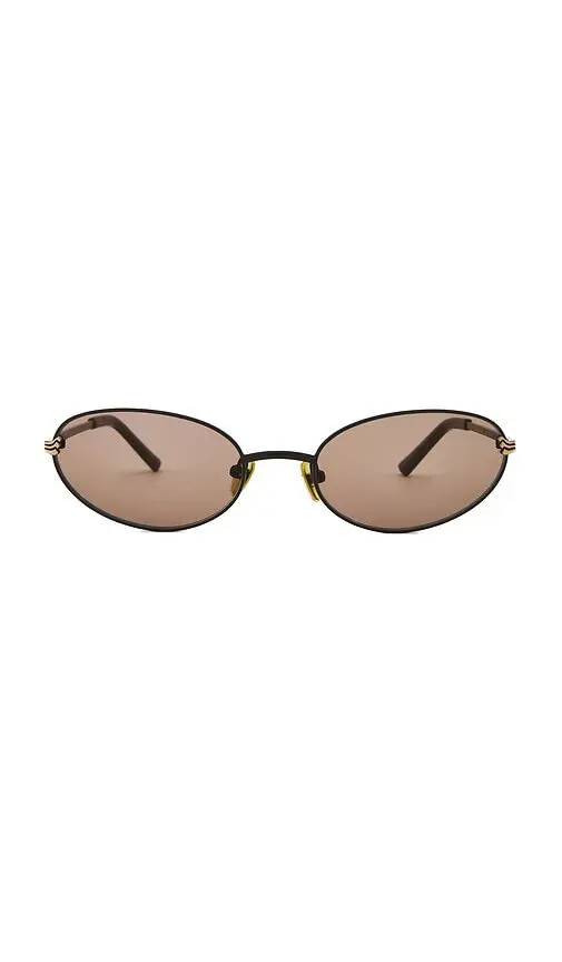 LUV LOU X Whitney Port The Rose Sunglasses - Vintage Brown & Chocolate Mono