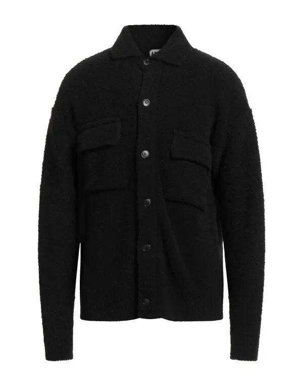 A PAPER KID Jacket Size Polyacrylic, Polyamide, Wool, Viscose - Black