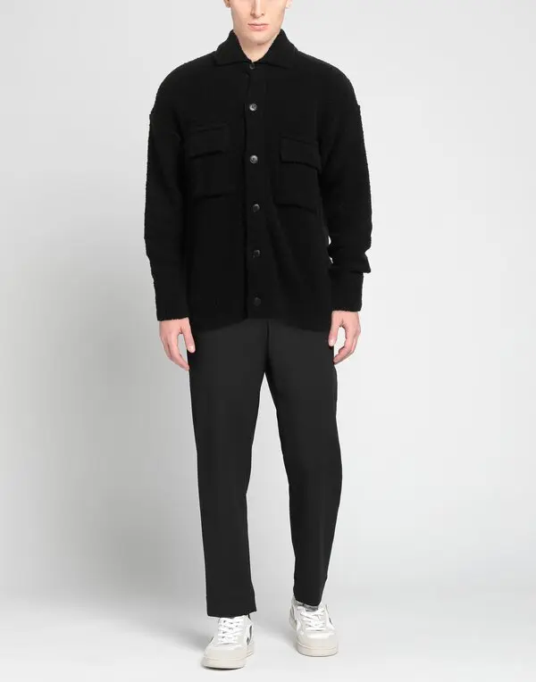 A PAPER KID Jacket Size Polyacrylic, Polyamide, Wool, Viscose - Black