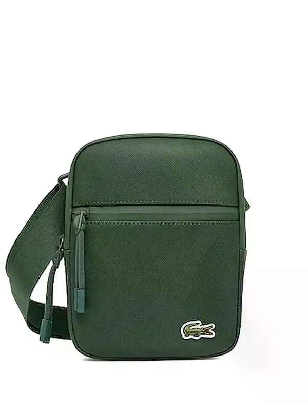 Lacoste Logo-embossed Messenger Bag - Green