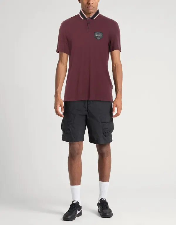 Armani Exchange Polo Shirt Size Cotton, Elastane