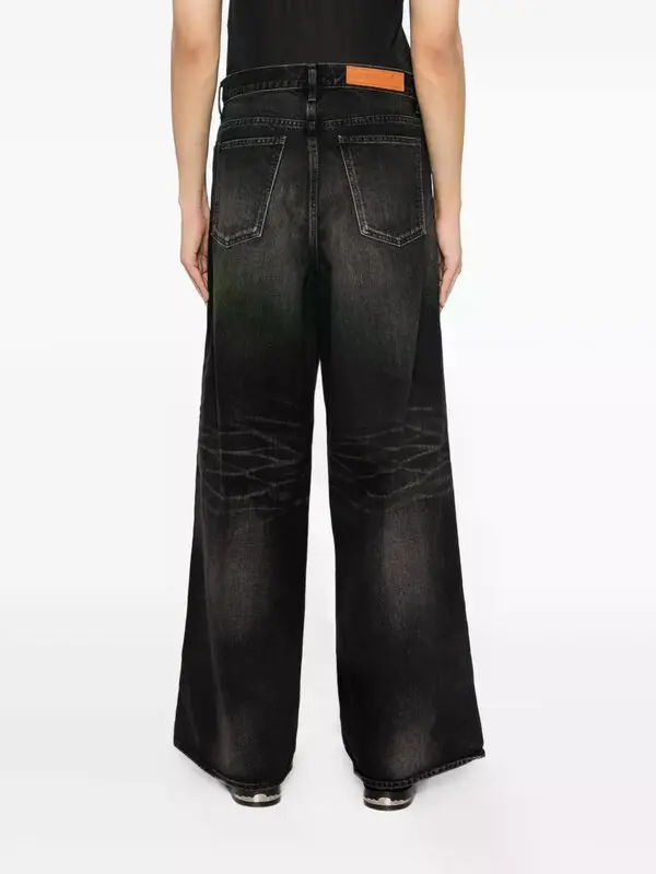Masu Washed Baggy Jeans - Black | Editorialist