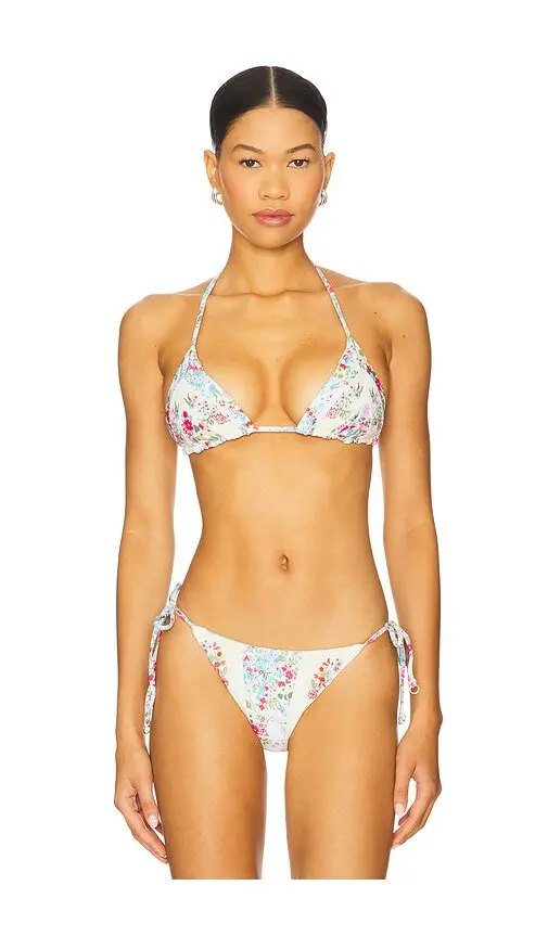 MAAJI Alana Bikini Top - Open White