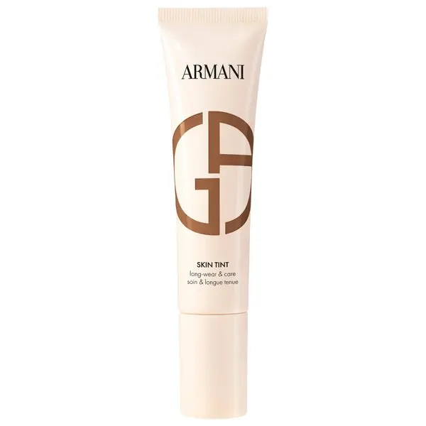 ARMANI BEAUTY Golden Hour 24hr Lightweight Skin Tint With Hyaluronic Acid - T4 - Tan