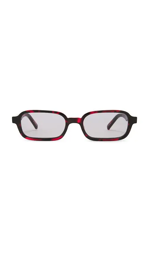 Le Specs Pilferer Sunglasses - Cherry Tortoise & Smoke Tint