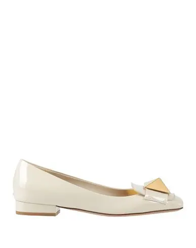 Valentino Garavani Leather Loafers With Stud Embellishments - White