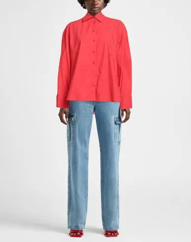 Pinko Cotton Poplin Shirt - Red
