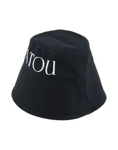 Patou Cotton Gabardine Bucket Hat - Black