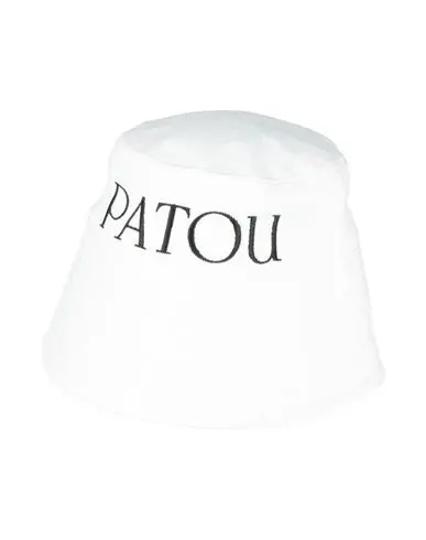 Patou Cotton Gabardine Bucket Hat - White