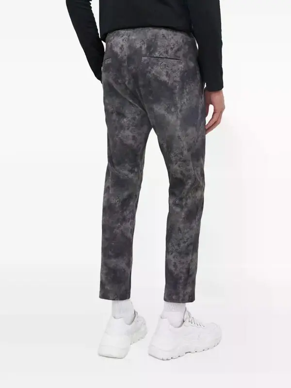 DRYKORN Tie-dye Straight-leg Trousers