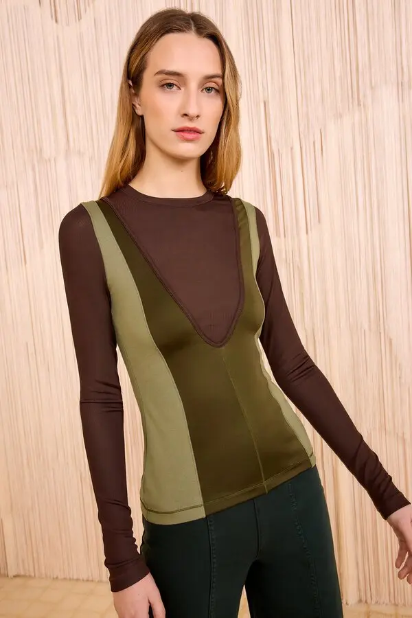 Ulla Johnson Annete Jersey Long Sleeve Top