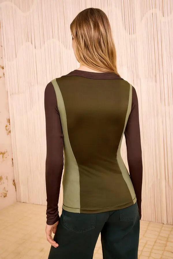 Ulla Johnson Annete Jersey Long Sleeve Top
