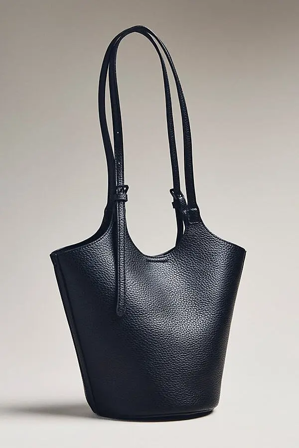 ANTIK KRAFT Pebbled Bucket Bag