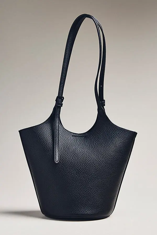 ANTIK KRAFT Pebbled Bucket Bag