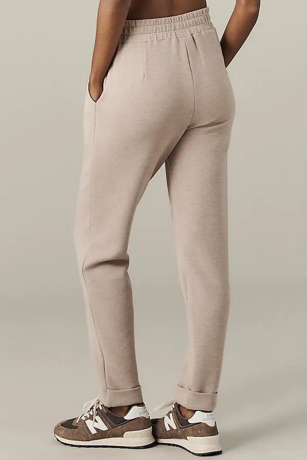 Varley Rolled Cuff Pant - Taupe Marl