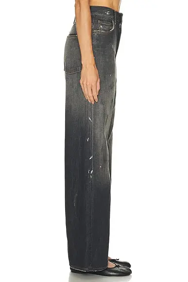 Acne Studios 2022 Trafalgar Wide Leg Jeans - Black