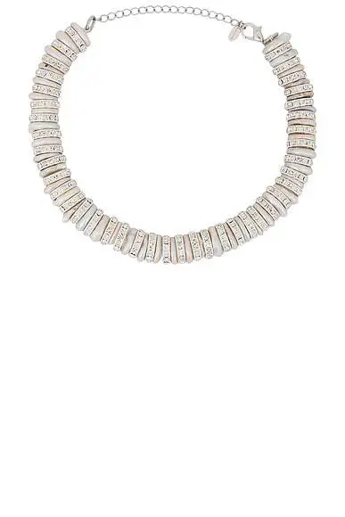 Magda Butrym Crystal Necklace - Silver