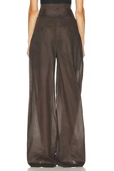 Adam Lippes Jericho Pant - Ebony