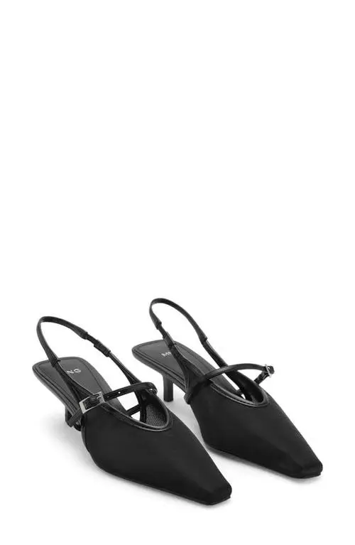 Mango Slingback Mule