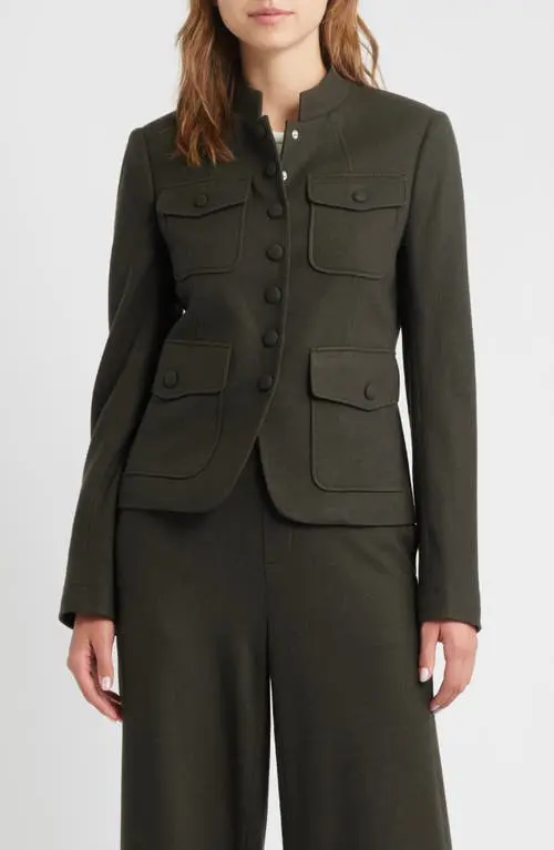 Rag & Bone Mercer Wool Jacket - Army