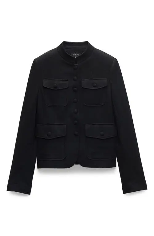 Rag & Bone Mercer Wool Jacket - Black