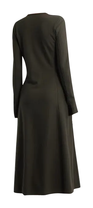 Rag & Bone Yan Long Sleeve Wool Sweater Dress
