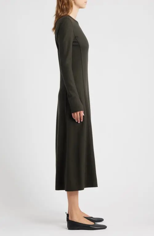 Rag & Bone Yan Long Sleeve Wool Sweater Dress
